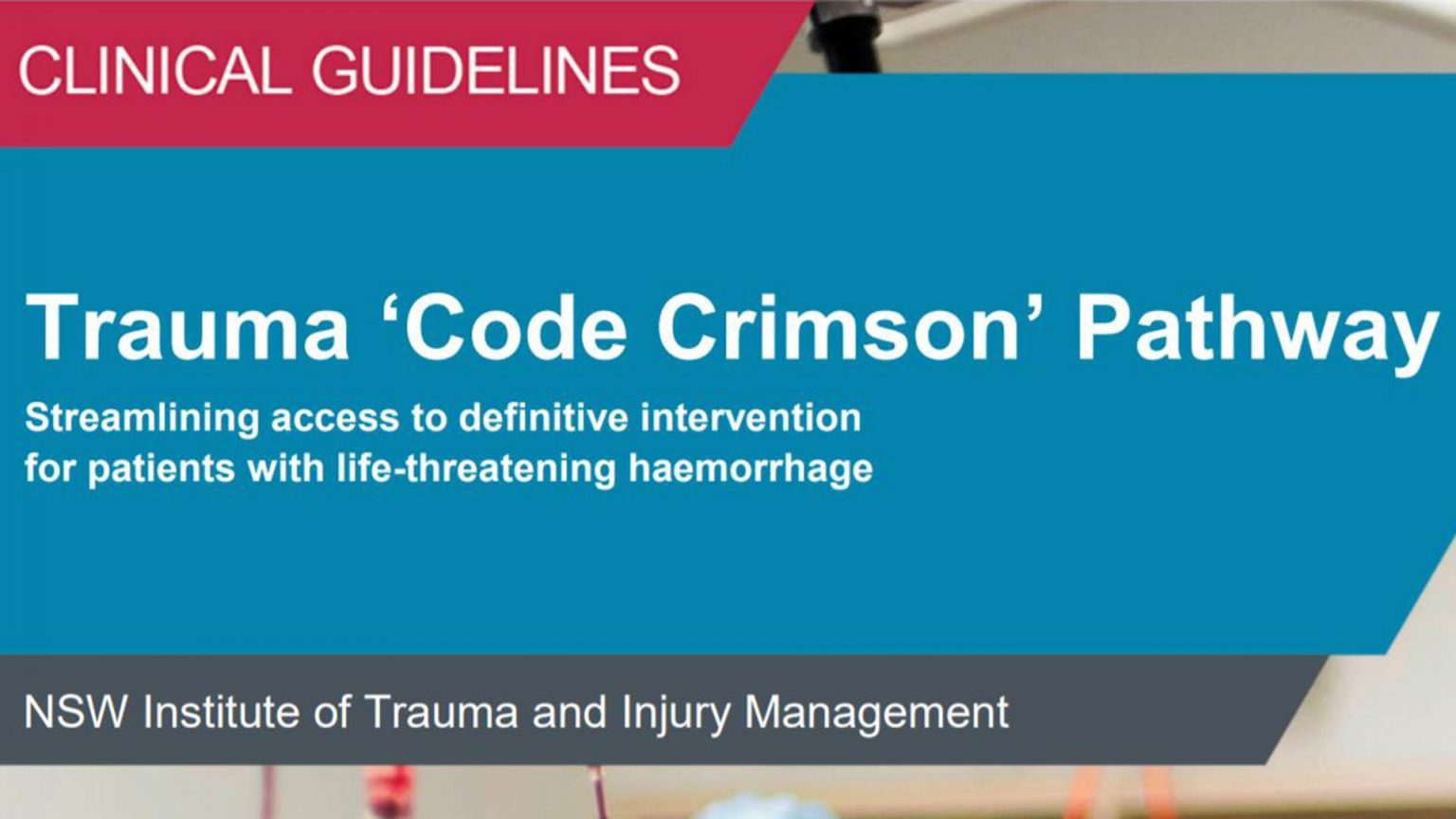 Trauma ‘Code Crimson’ Pathway – SERT Institute